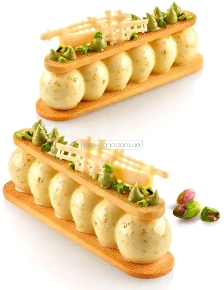 ≡ 🍽️ Форма силиконовая еклер трюфель Silikomart TRUFFLE ECLAIR 75 ...